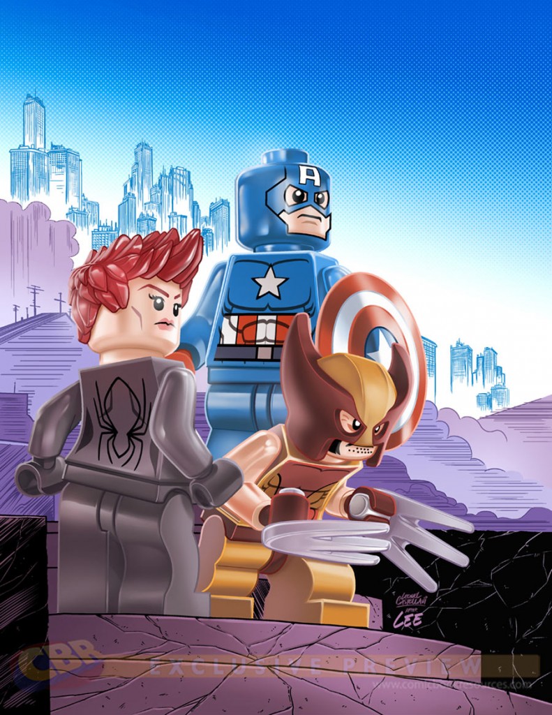 CBR Reveals Two More Marvel Comics LEGO Variant Covers - FBTB