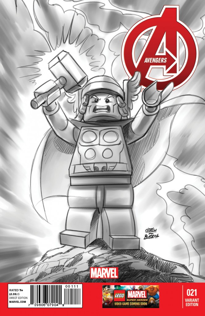 Marvel LEGO Variant Covers Gallery - FBTB