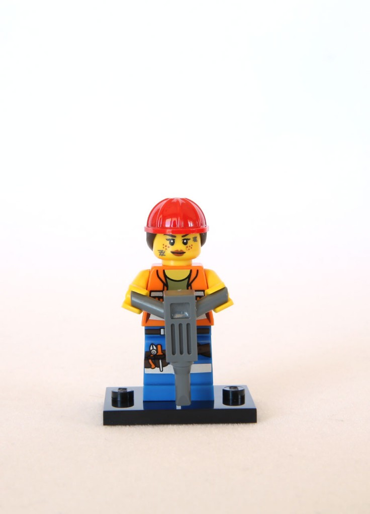 The LEGO Movie Minifigures - Gail the Construction Worker 2 - FBTB