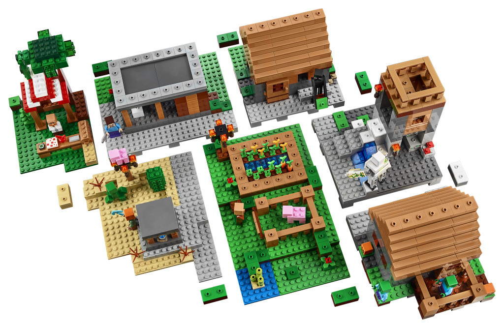 LEGO Officially Announces Minecraft 21128 The Village - FBTB