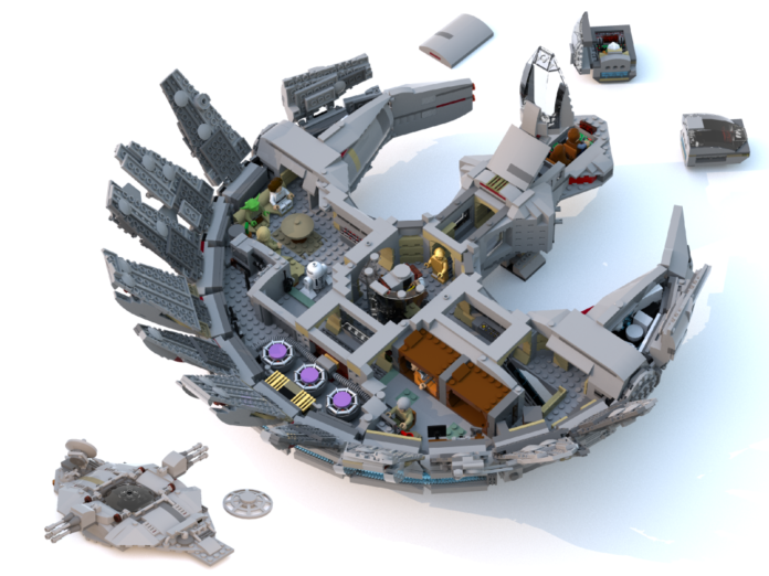 Nuno_0937's Rebel Phoenix Wins ReBrick's Freighter Wars - FBTB