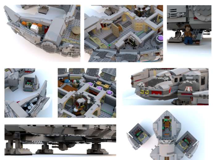 Nuno_0937's Rebel Phoenix Wins ReBrick's Freighter Wars - FBTB