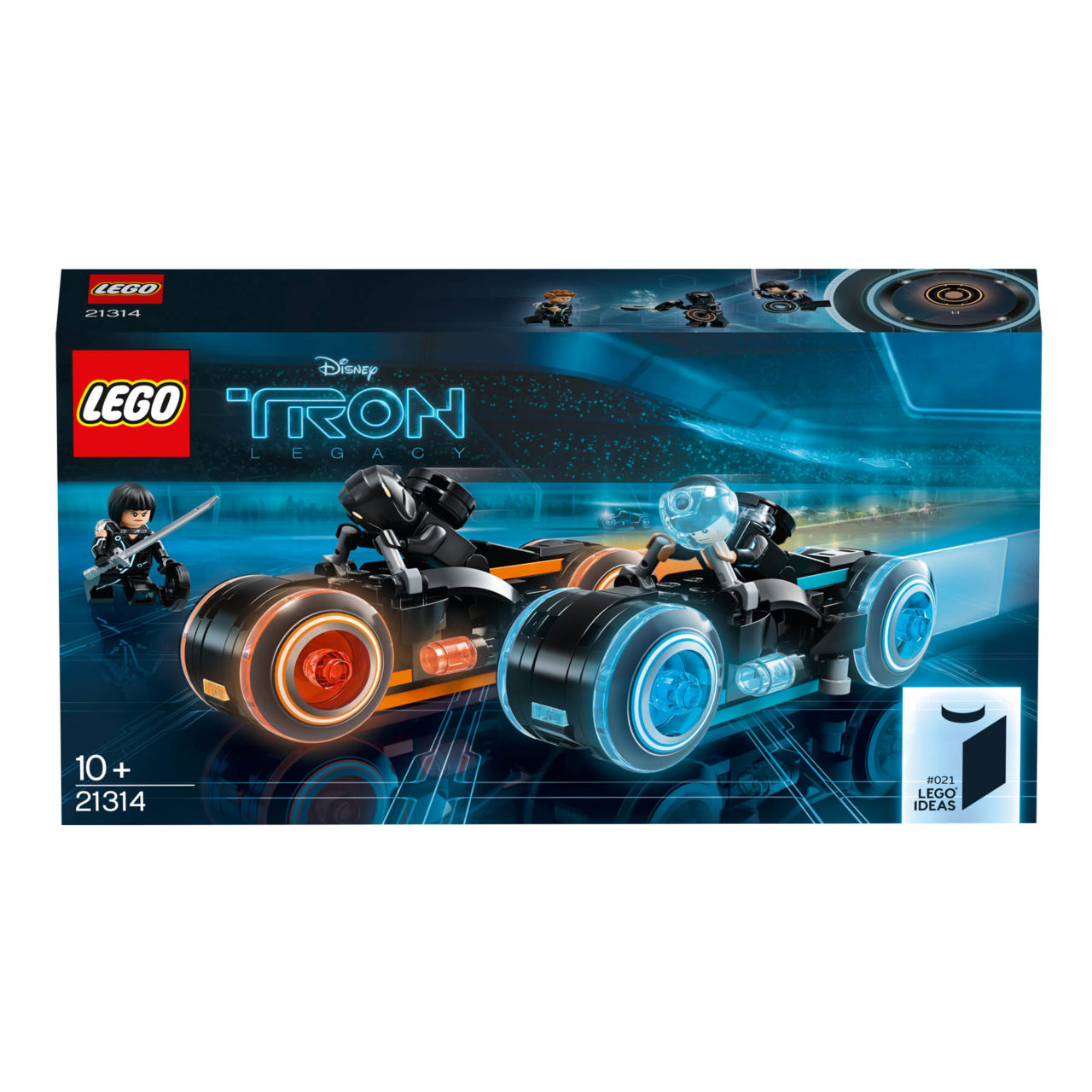 LEGO Ideas Officially Reveals TRON: Legacy Light Cycles Set - FBTB
