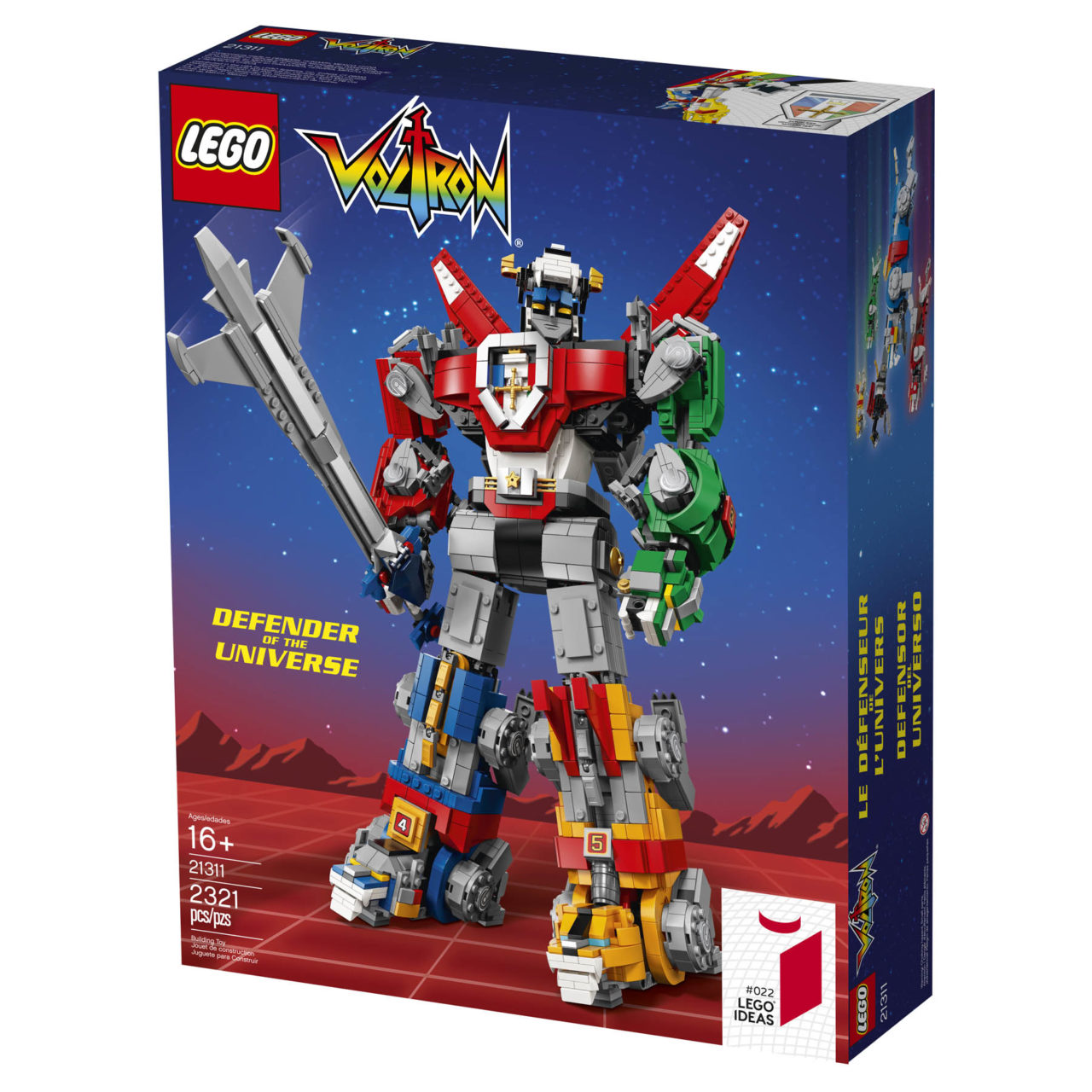 LEGO Ideas Voltron Set Is Finally Revealed - FBTB