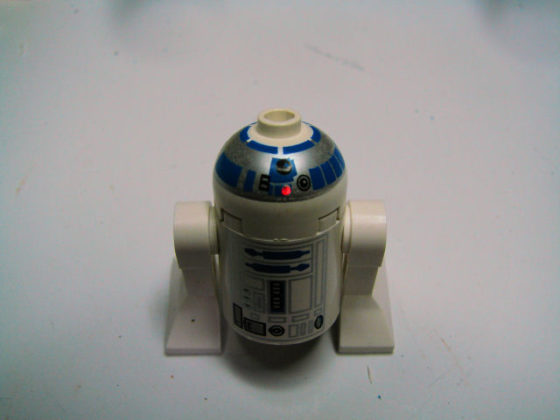 R2-D2 Minifig Brickmodder'ed With Lights and Sound - FBTB