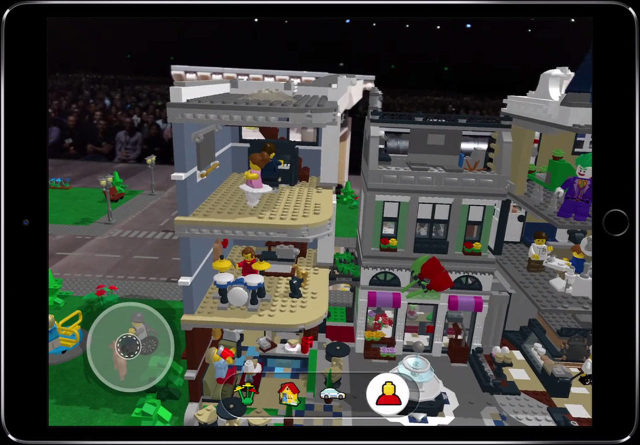 LEGO Demonstrates Sets With Augmented Reality At Apple's Keynote - FBTB